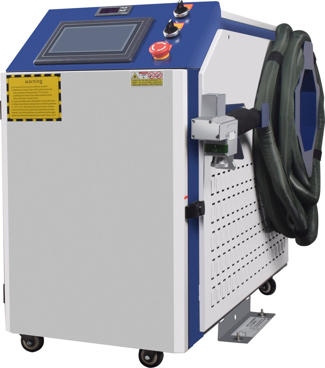 BWT 3000W fiber laser cleaning machine handheld metal cleaning machine ...