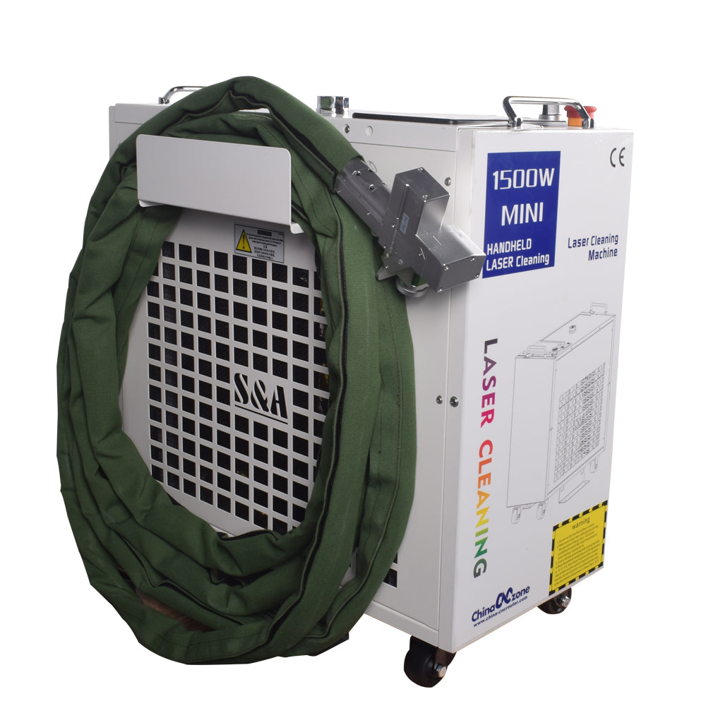 BWT 3000W fiber laser cleaning machine handheld metal cleaning machine ...